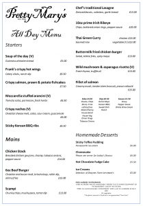 Pretty Marys Bar & Restaurant, Moira, County Down